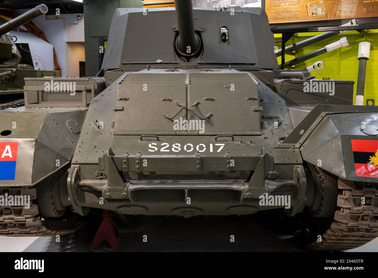 Bovington.Dorset.United Kingdom.February 25th 2024.A Valentine Archer ...