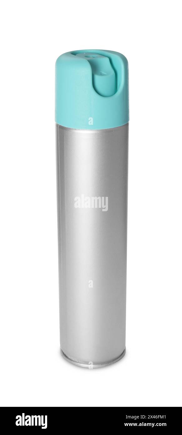 Bottle of air freshener isolated on white Stock Photo - Alamy