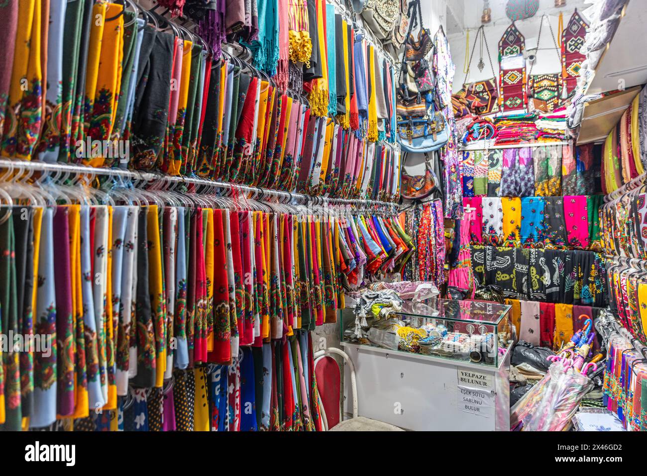 Mardin, Midyat, Turkey - 9 Ocak 2024; Head Scarf shop in Mardin Midyat ...