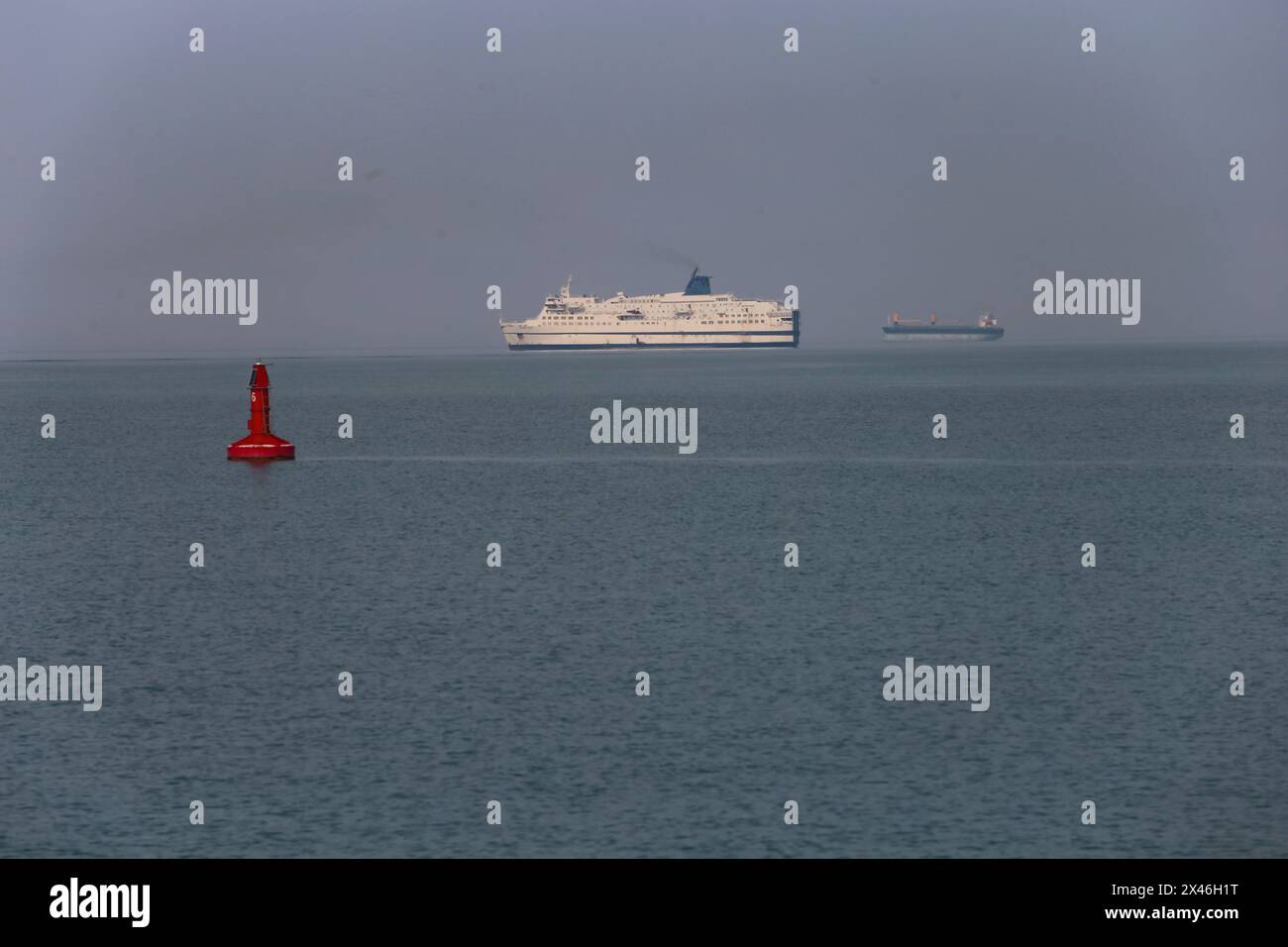 Bushehr, Iran. 29th Apr, 2024. A cruise ship is sailing in the Persian ...