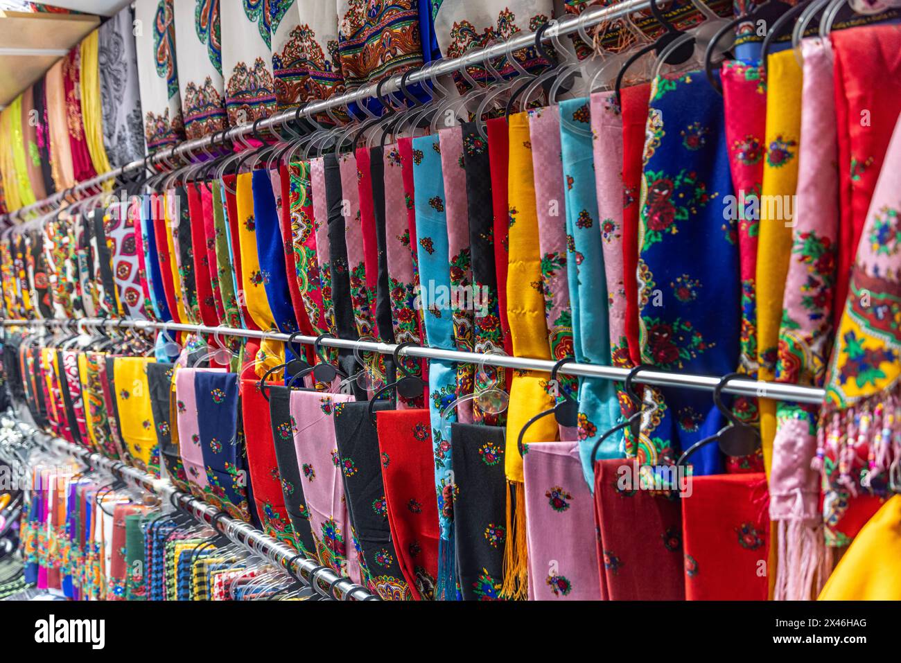 Mardin, Midyat, Turkey - 9 Ocak 2024; Head Scarf shop in Mardin Midyat ...