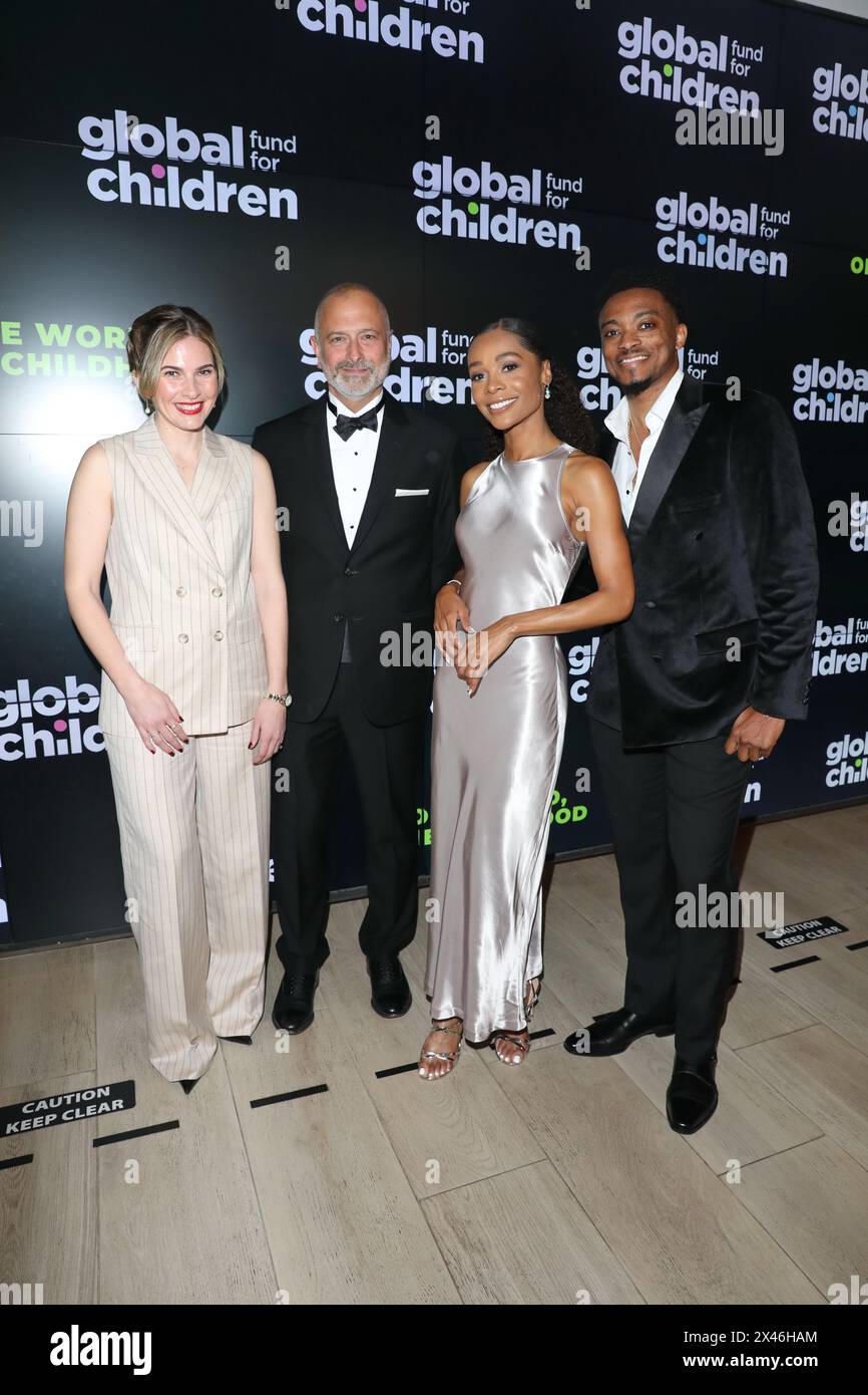 Emmy award winning US TV personality Zuri Hall attends Global Fund for ...