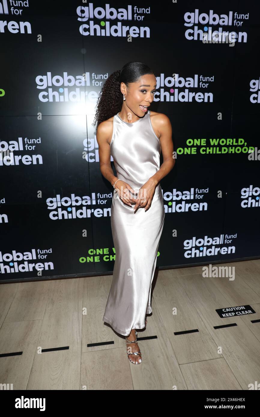 Emmy award winning US TV personality Zuri Hall attends Global Fund for ...