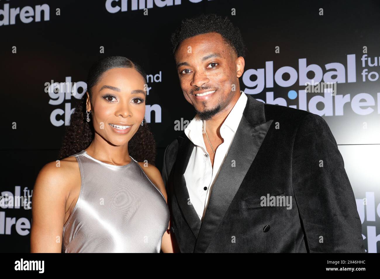 Emmy award winning US TV personality Zuri Hall attends Global Fund for ...