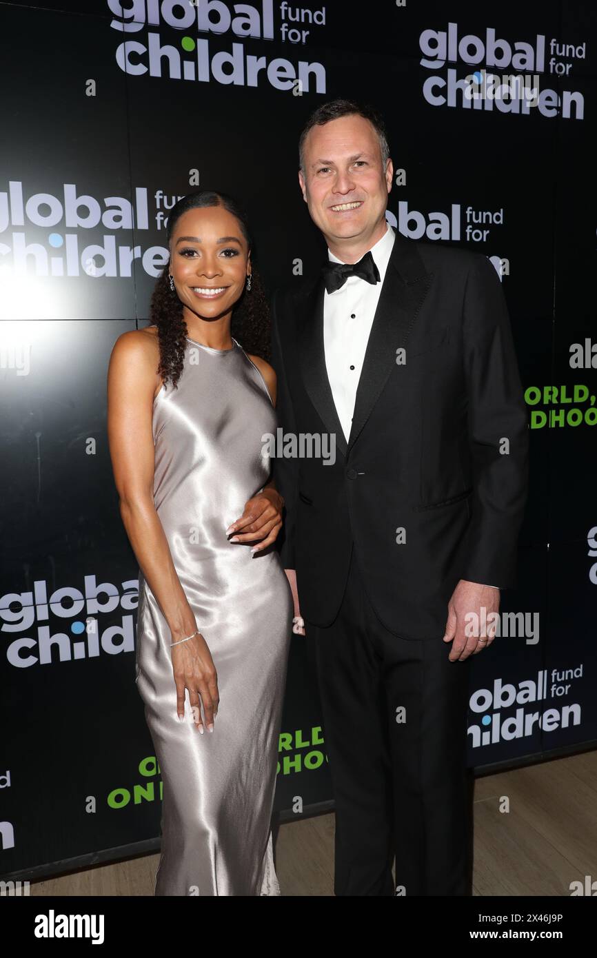 Emmy award winning US TV personality Zuri Hall attends Global Fund for ...