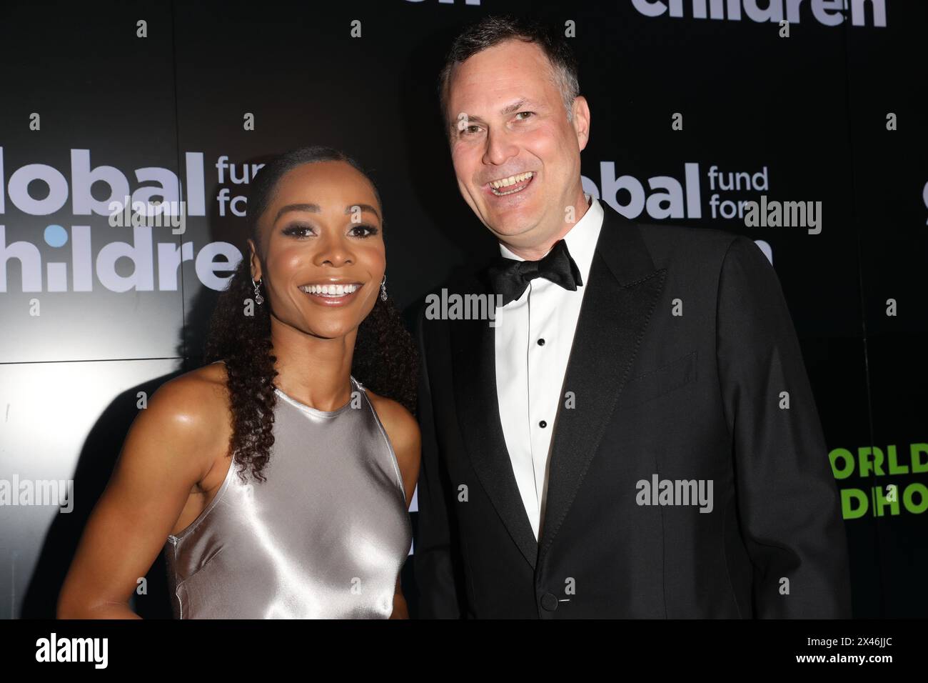 Emmy award winning US TV personality Zuri Hall attends Global Fund for ...