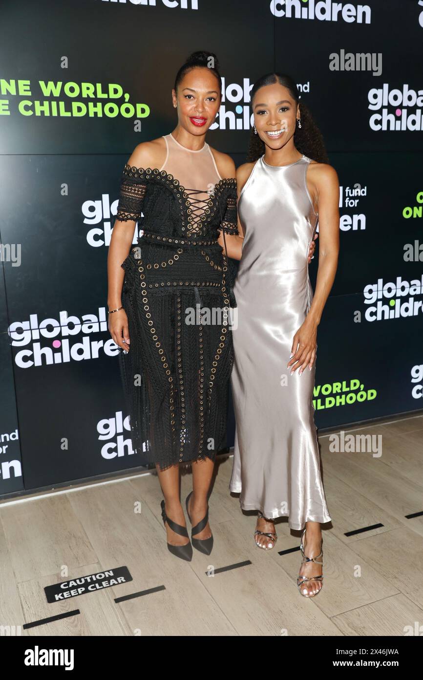 Emmy award winning US TV personality Zuri Hall attends Global Fund for ...