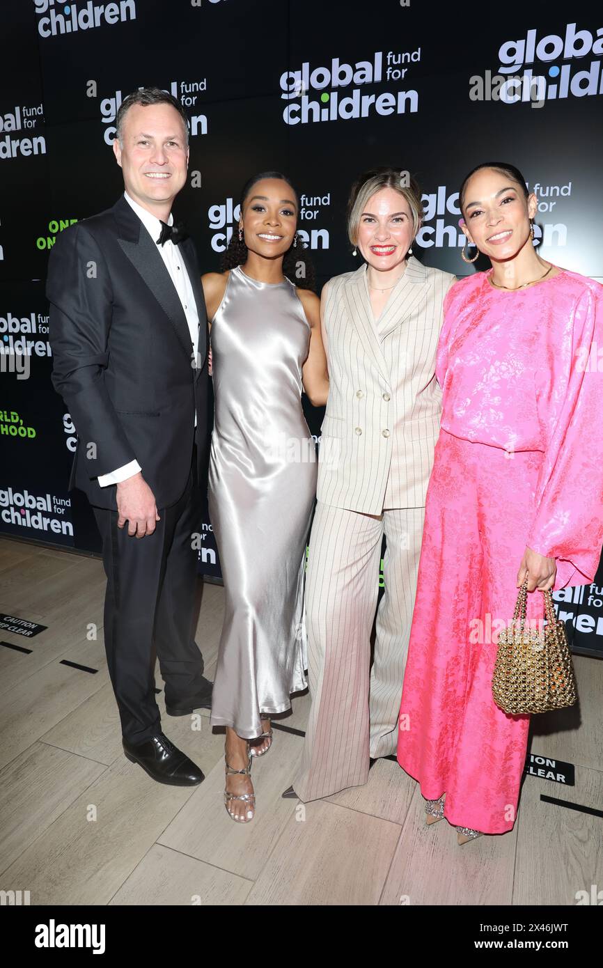 Emmy award winning US TV personality Zuri Hall attends Global Fund for ...