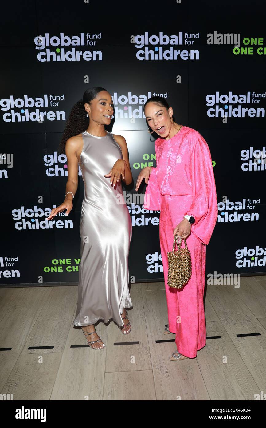 Emmy award winning US TV personality Zuri Hall attends Global Fund for ...