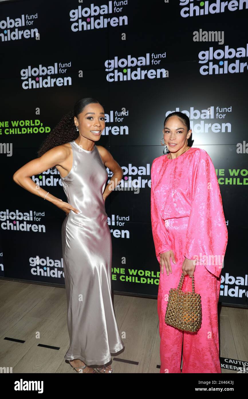 Emmy award winning US TV personality Zuri Hall attends Global Fund for ...