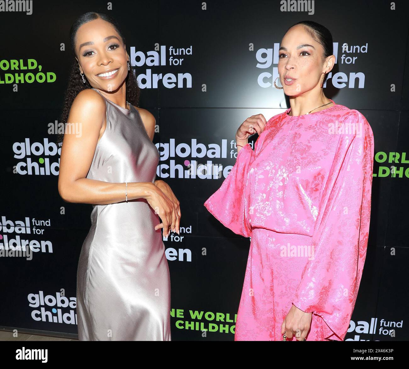 Emmy award winning US TV personality Zuri Hall attends Global Fund for ...