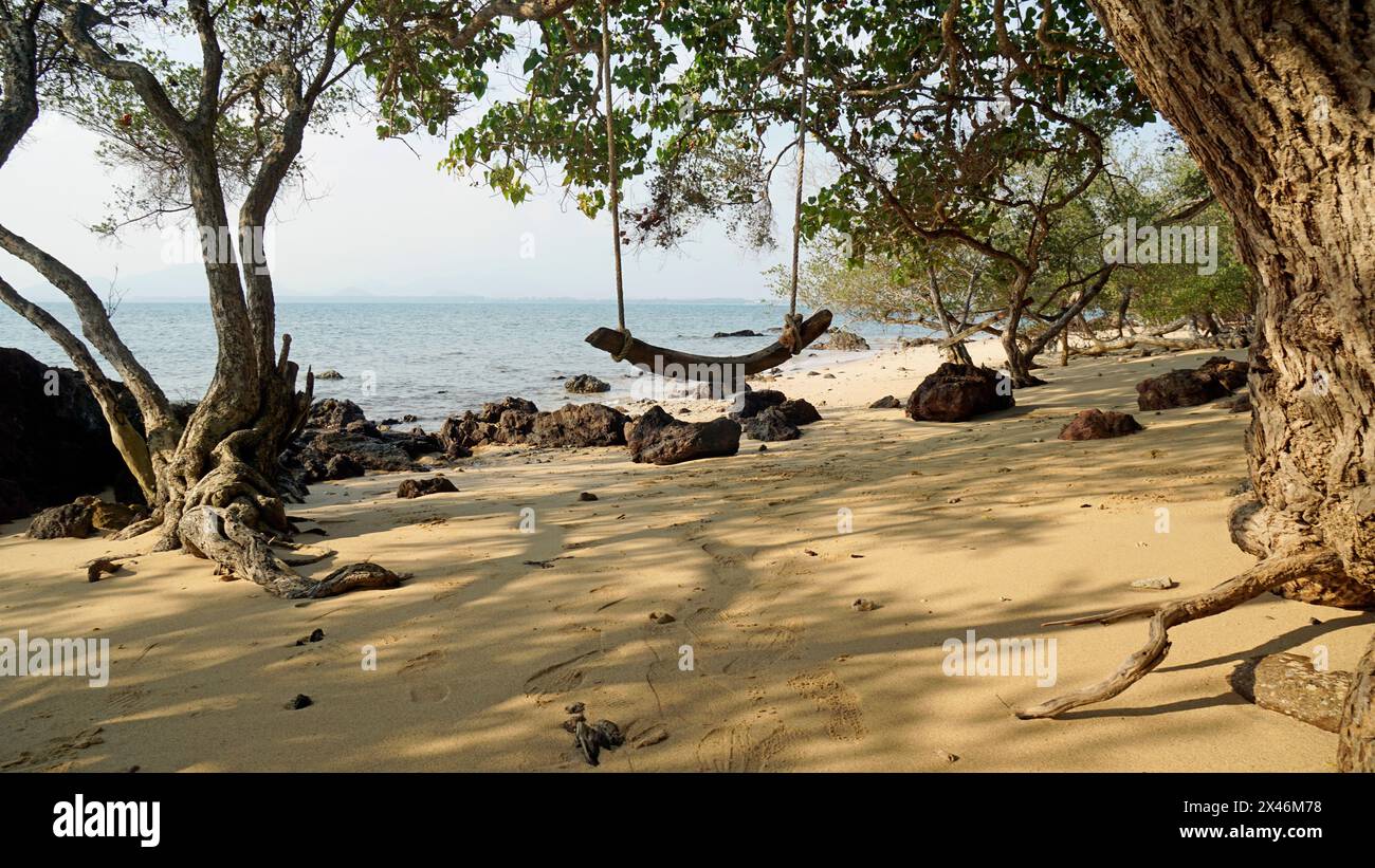 scenic beach at koh thalu island in thailand Stock Photo - Alamy