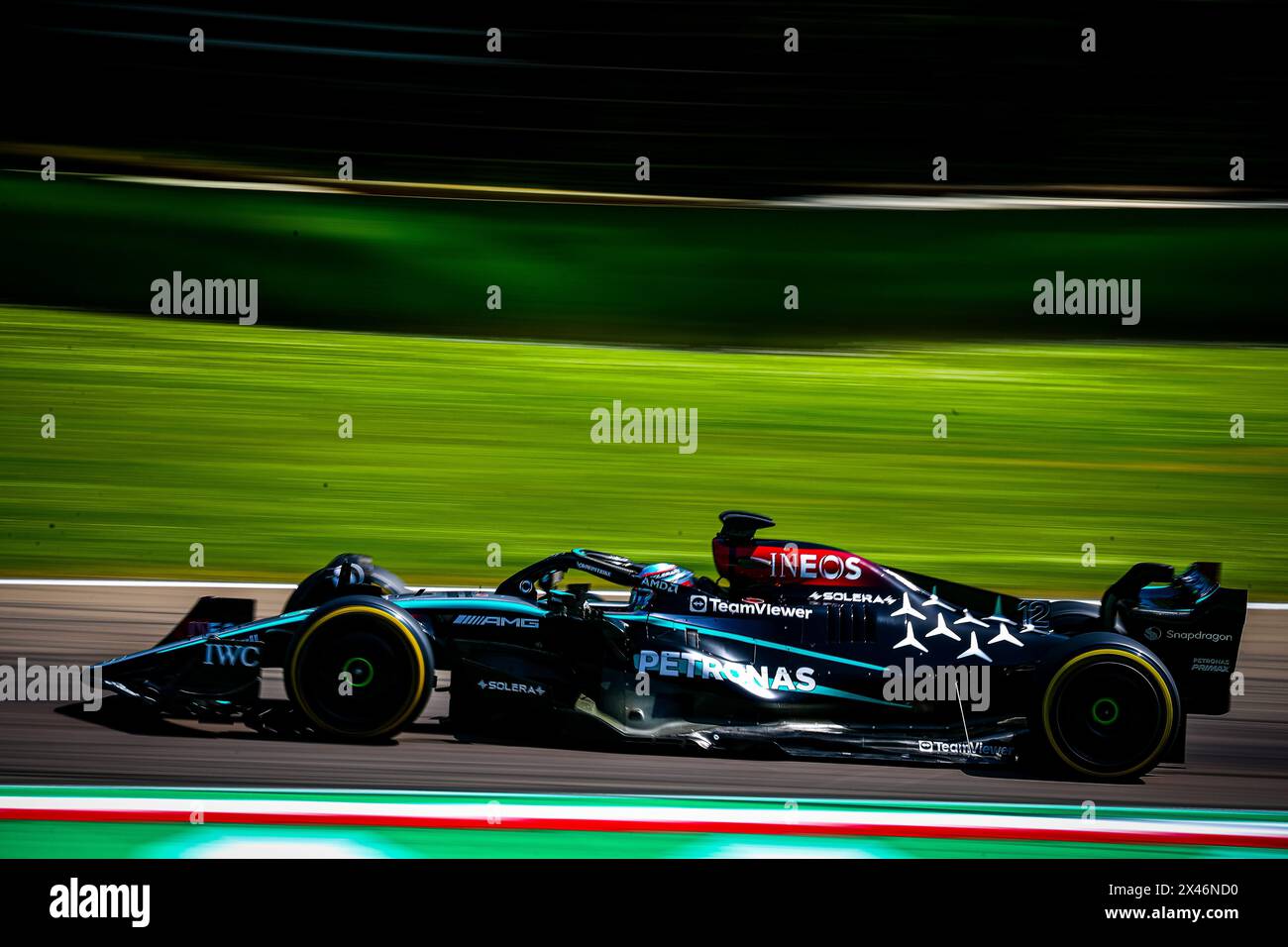 Imola, Italy. 30th Apr, 2024. Kimi Antonelli (ITA) Mercedes AMG reserve ...