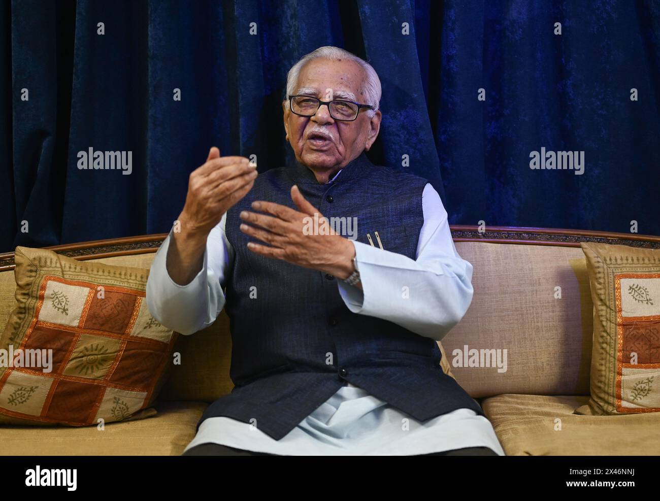 MUMBAI, INDIA - APRIL 30: Former Uttar Pradesh governor and Bharatiya ...