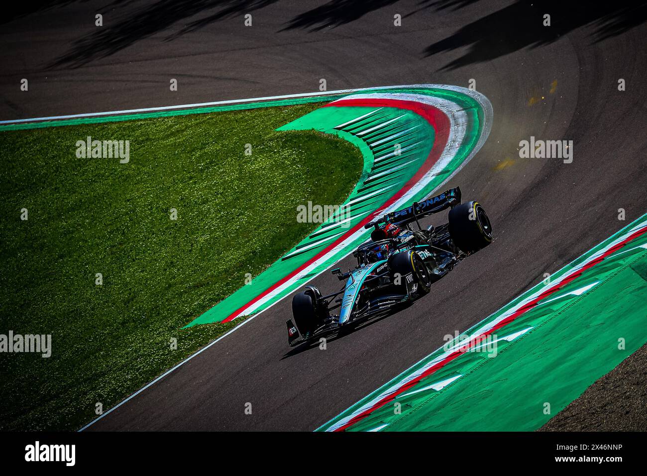 Imola, Italy. 30th Apr, 2024. Kimi Antonelli (ITA) Mercedes AMG reserve ...