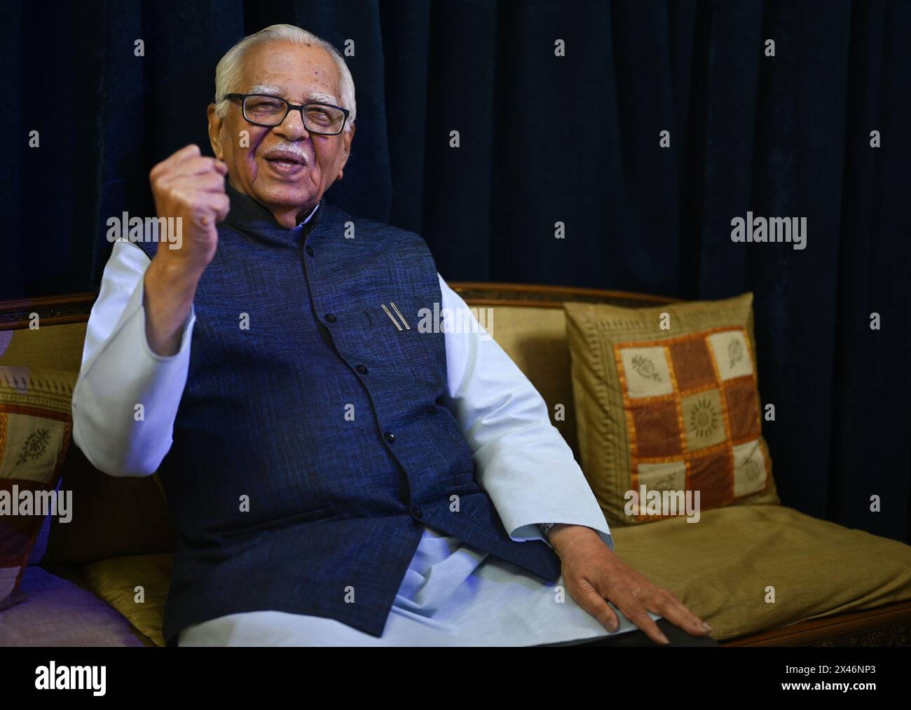 MUMBAI, INDIA - APRIL 30: Former Uttar Pradesh governor and Bharatiya ...