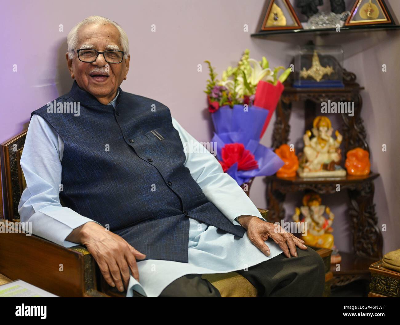 MUMBAI, INDIA - APRIL 30: Former Uttar Pradesh governor and Bharatiya ...