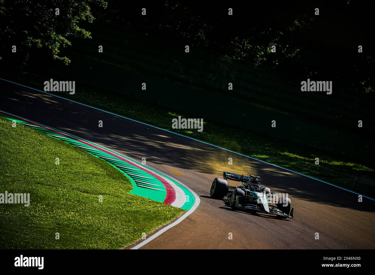 Imola, Italy. 30th Apr, 2024. Kimi Antonelli (ITA) Mercedes AMG reserve ...