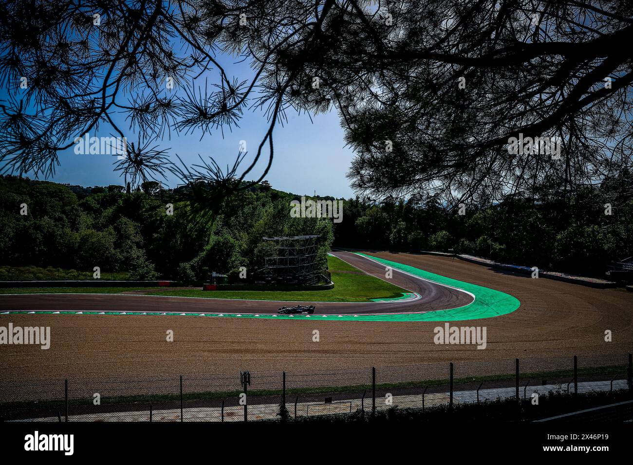 Imola, Italy. 30th Apr, 2024. Kimi Antonelli (ITA) Mercedes AMG reserve ...