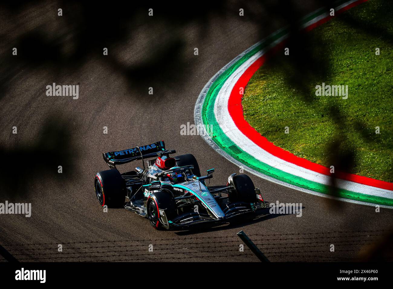 Imola, Italy. 30th Apr, 2024. Kimi Antonelli (ITA) Mercedes AMG reserve ...