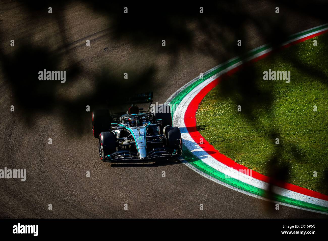 Imola, Italy. 30th Apr, 2024. Kimi Antonelli (ITA) Mercedes AMG reserve ...