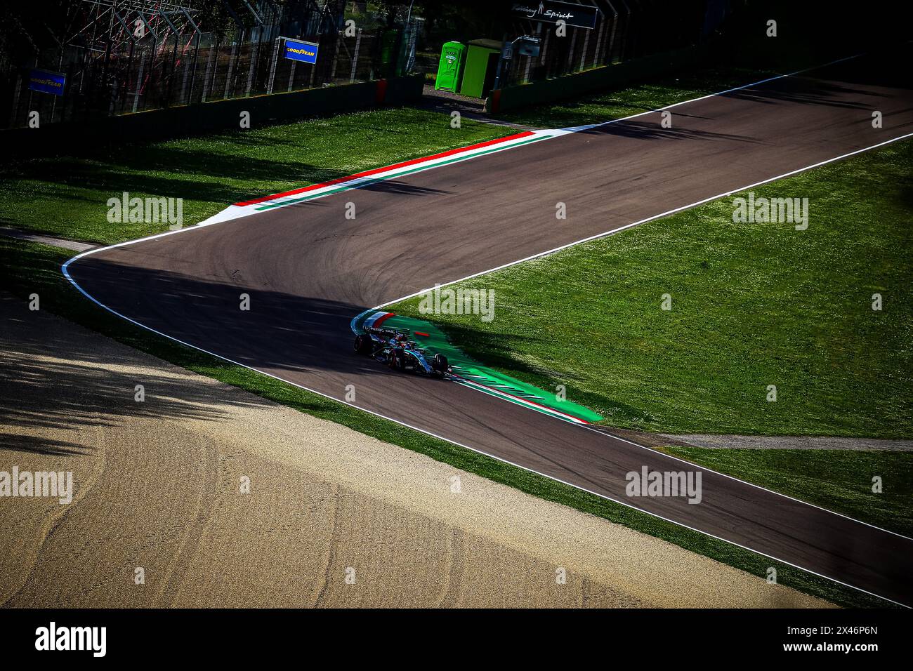 Imola, Italy. 30th Apr, 2024. Kimi Antonelli (ITA) Mercedes AMG reserve ...