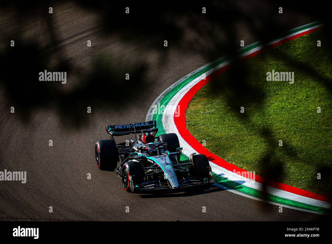 Imola, Italy. 30th Apr, 2024. Kimi Antonelli (ITA) Mercedes AMG reserve ...