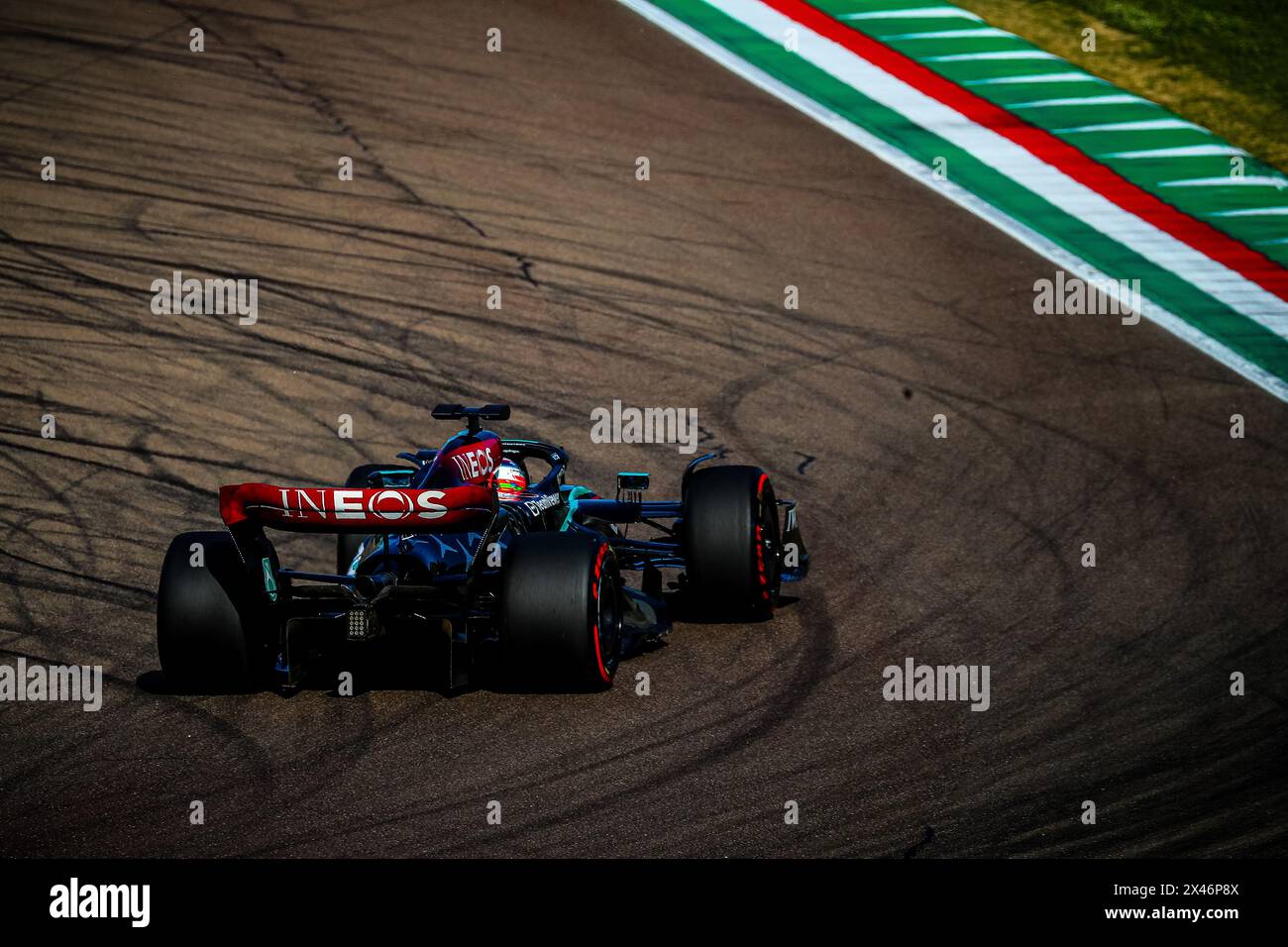 Imola, Italy. 30th Apr, 2024. Kimi Antonelli (ITA) Mercedes AMG reserve ...