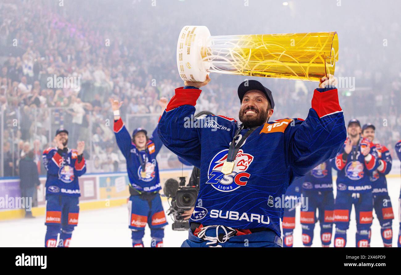 Zurich, Switzerland, 30th Apr 2024: The champion goalkeeper Simon ...