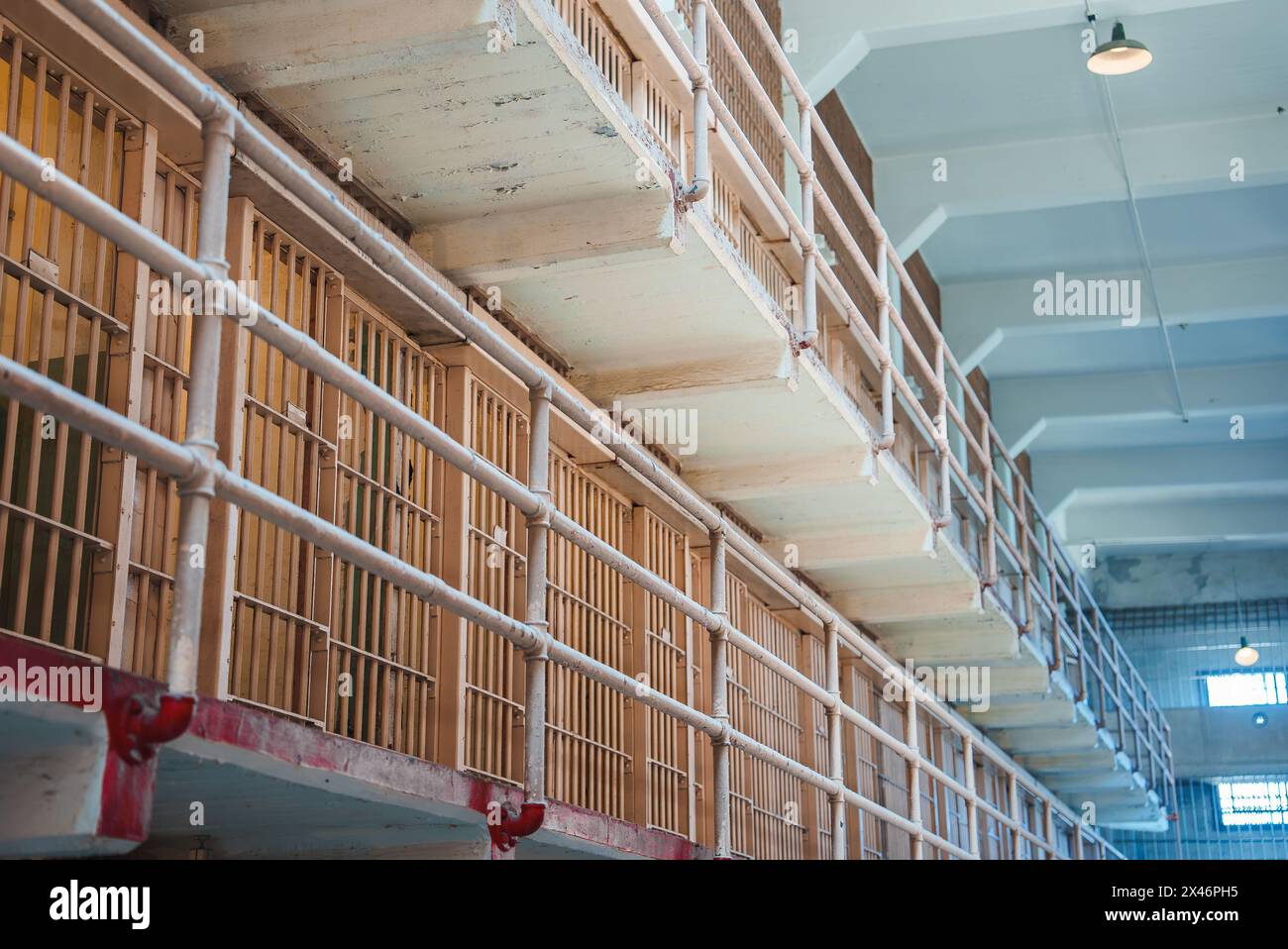 Alcatraz Prison Cell Row, San Francisco The history and atmosphere of a ...