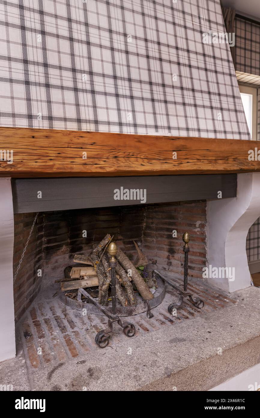 an open hearth and a chimney is known by the exclusive name of chimney ...