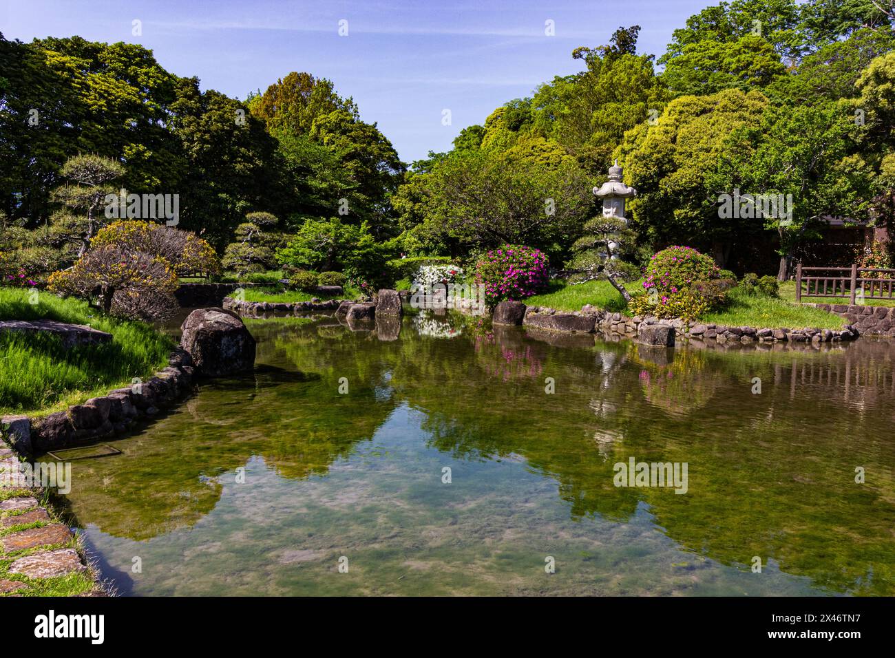 Omiya park japanese garden hi-res stock photography and images - Alamy