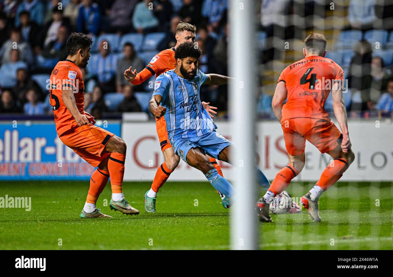 30th April 2024; Coventry Building Society Arena, Coventry, England ...