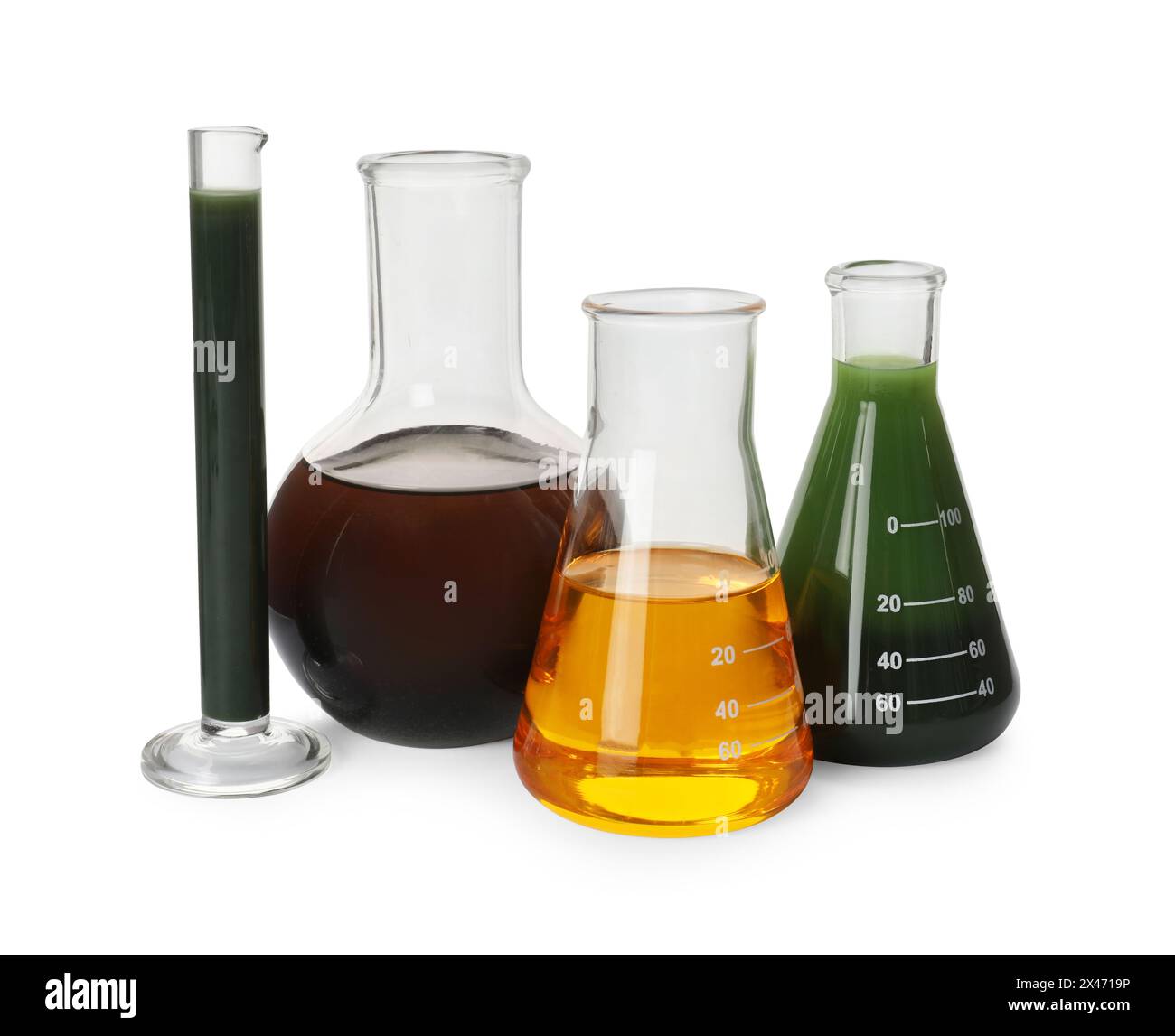 Different types chemical laboratory glassware hi-res stock photography ...