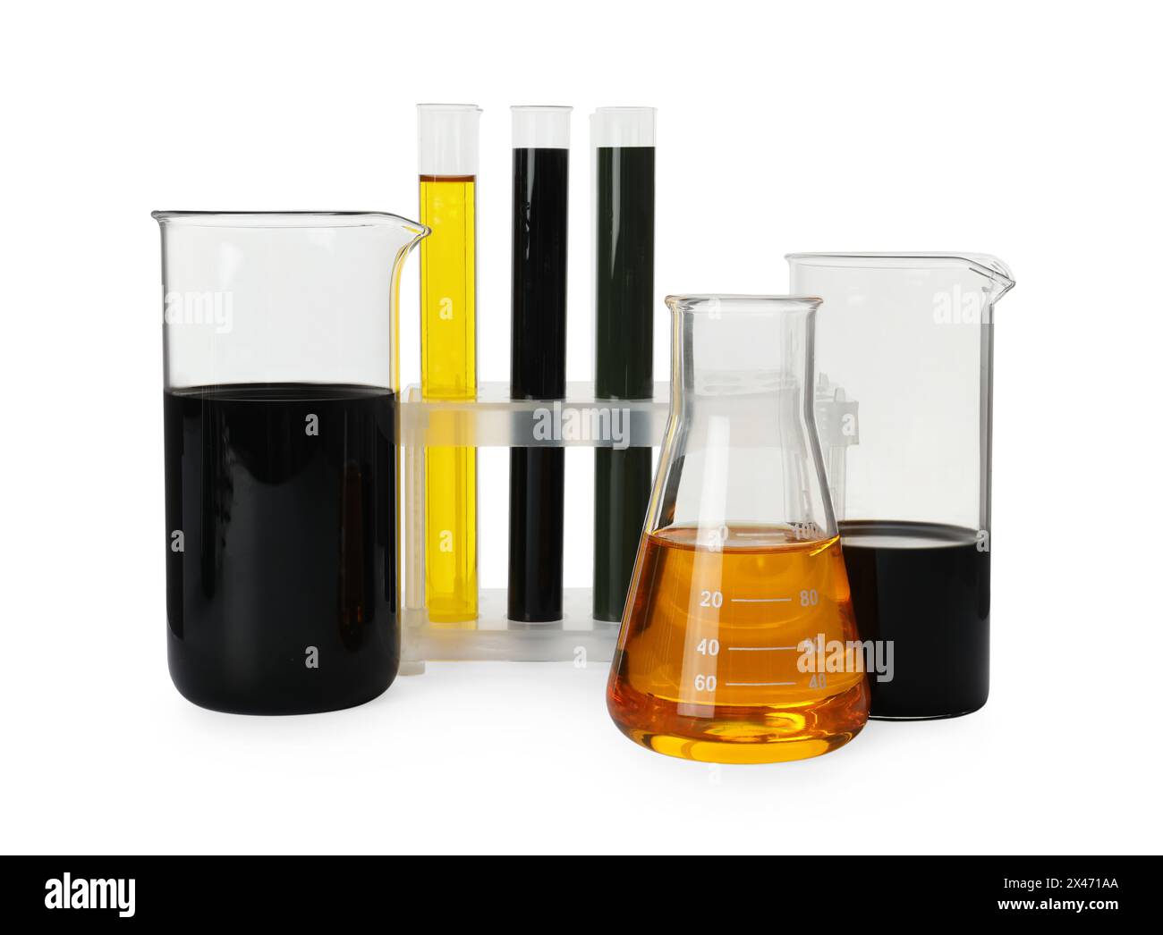 Different types chemical laboratory glassware hi-res stock photography ...