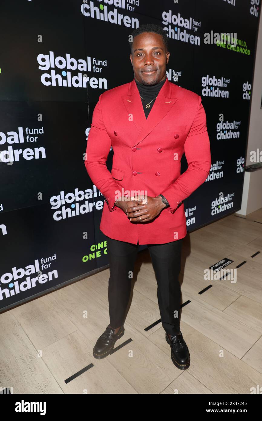 Gladiator Nitro attends Global Fund for Children's 30th Anniversary ...