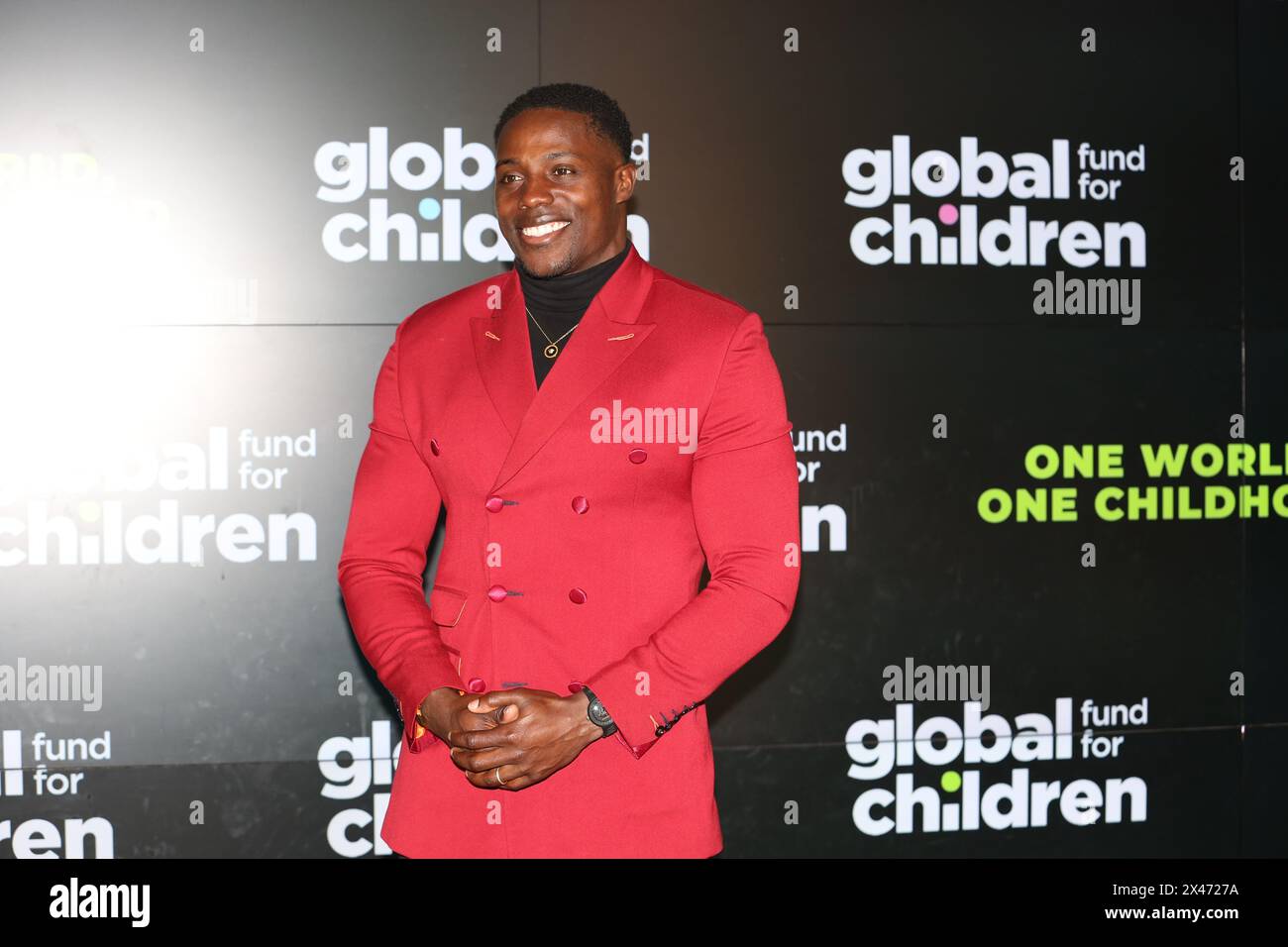 Gladiator Nitro attends Global Fund for Children's 30th Anniversary ...