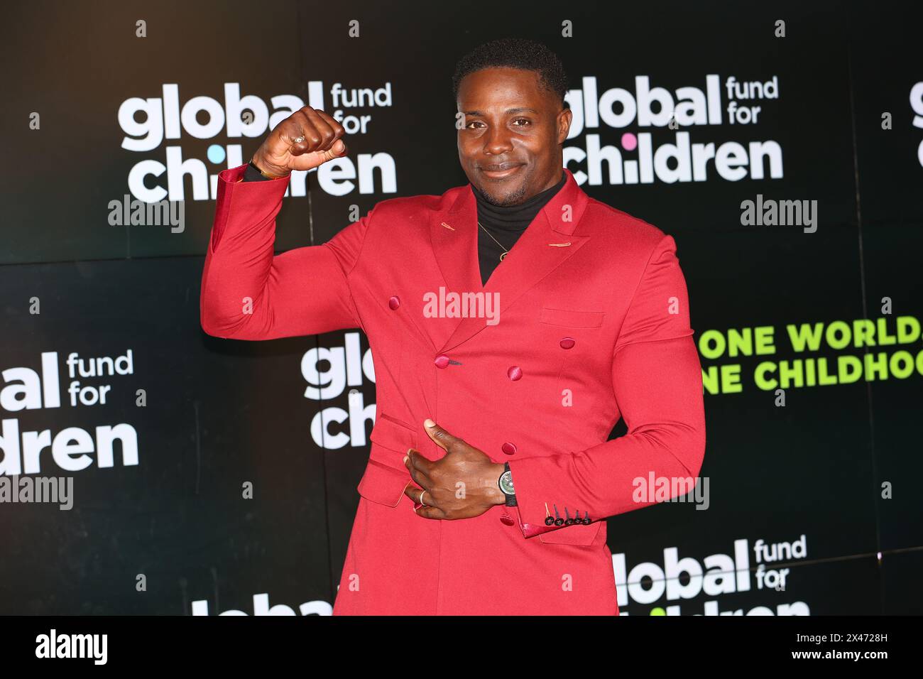 Gladiator Nitro attends Global Fund for Children's 30th Anniversary ...