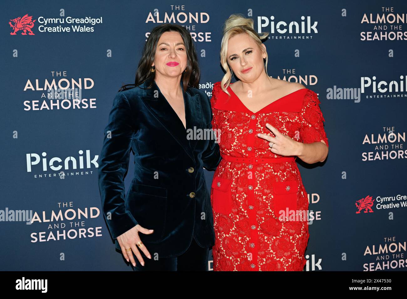 LONDON, ENGLAND - APRIL 30: Jo Hartley, Rebel Wilson attends the UK ...