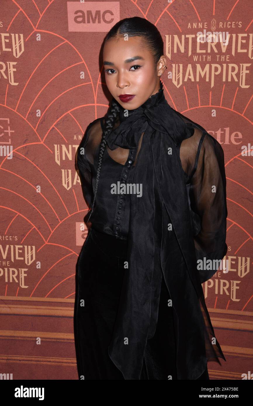 New York, NY, USA. 30th Apr, 2024. Delainey Hayles at AMC's season two ...