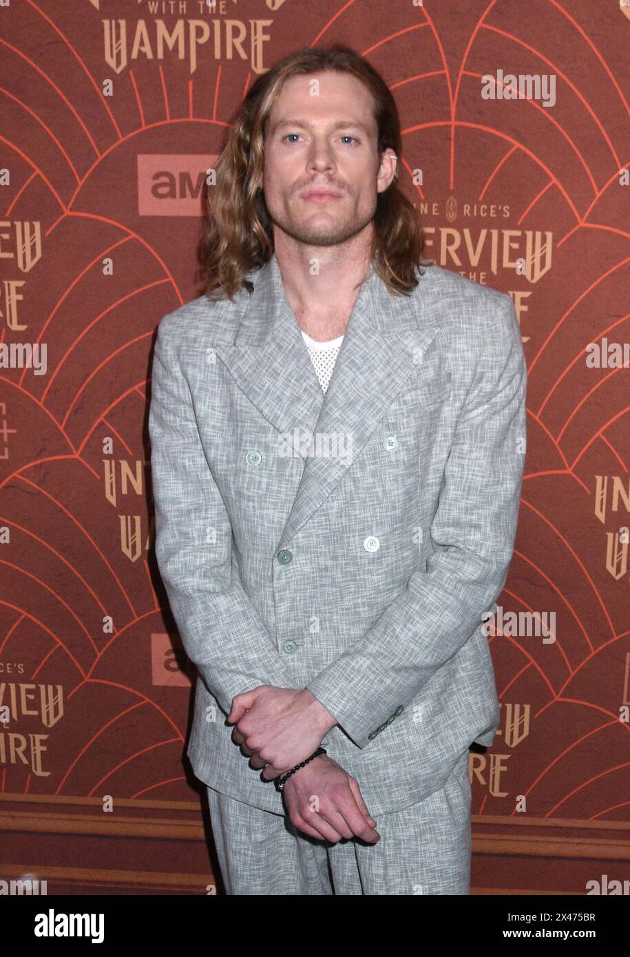 New York, NY, USA. 30th Apr, 2024. Sam Reid at AMC's season two ...