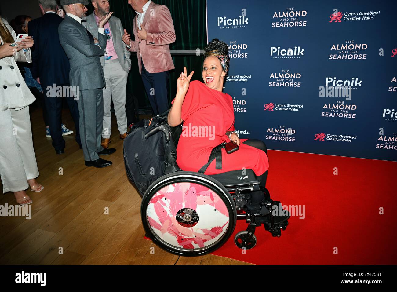 LONDON, ENGLAND - APRIL 30: Kaite O’Reilly, attends the UK Premiere of ...
