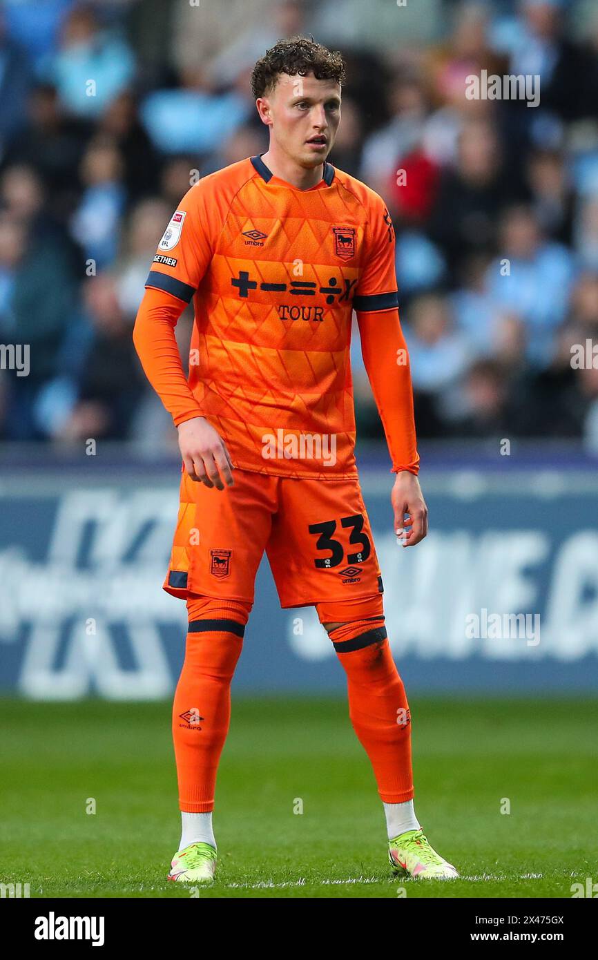 Nathan Broadhead of Ipswich Town during the Sky Bet Championship match ...