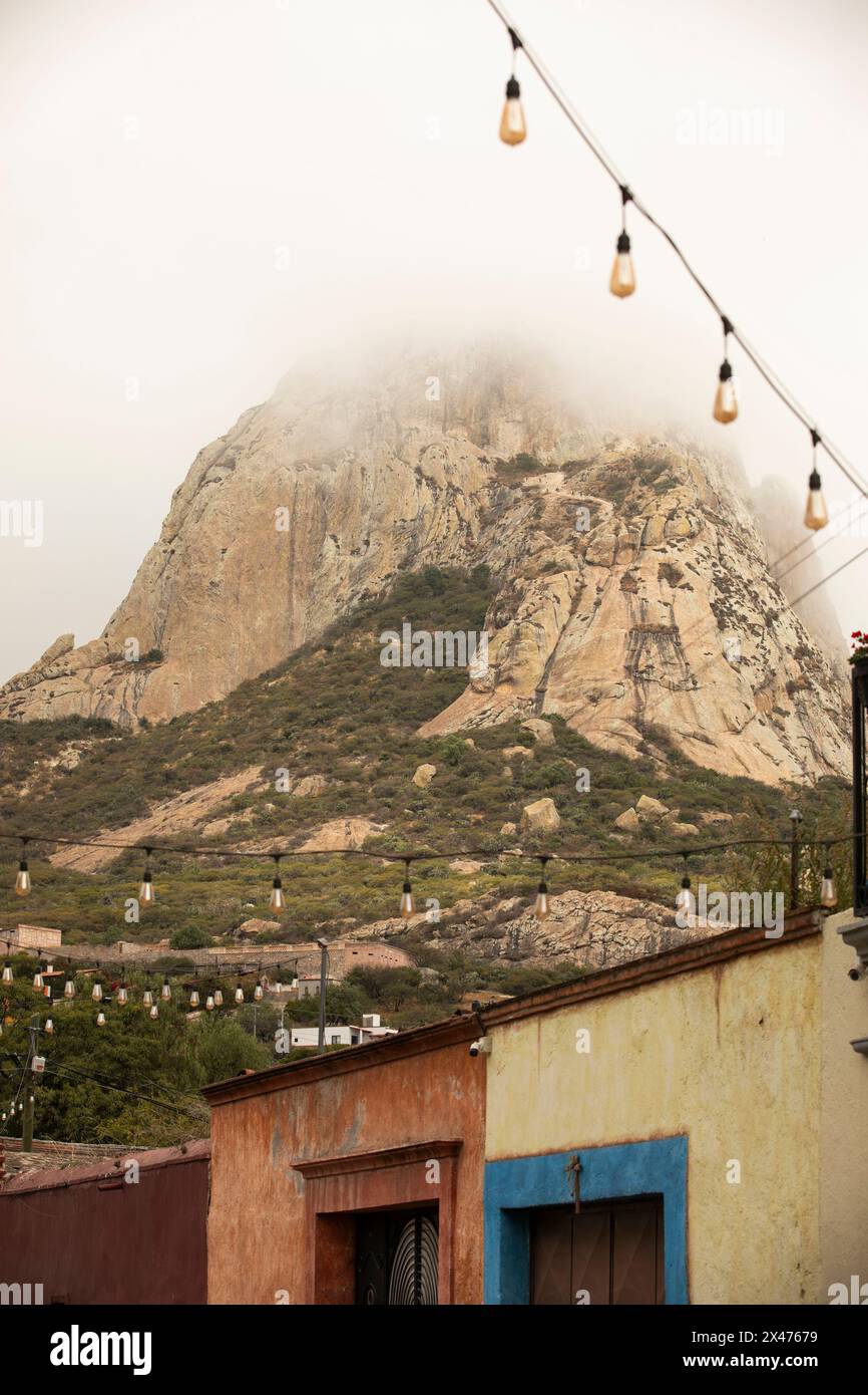 Bernal Mexico 14Alongside colonial architecture, morning fog envelopes ...