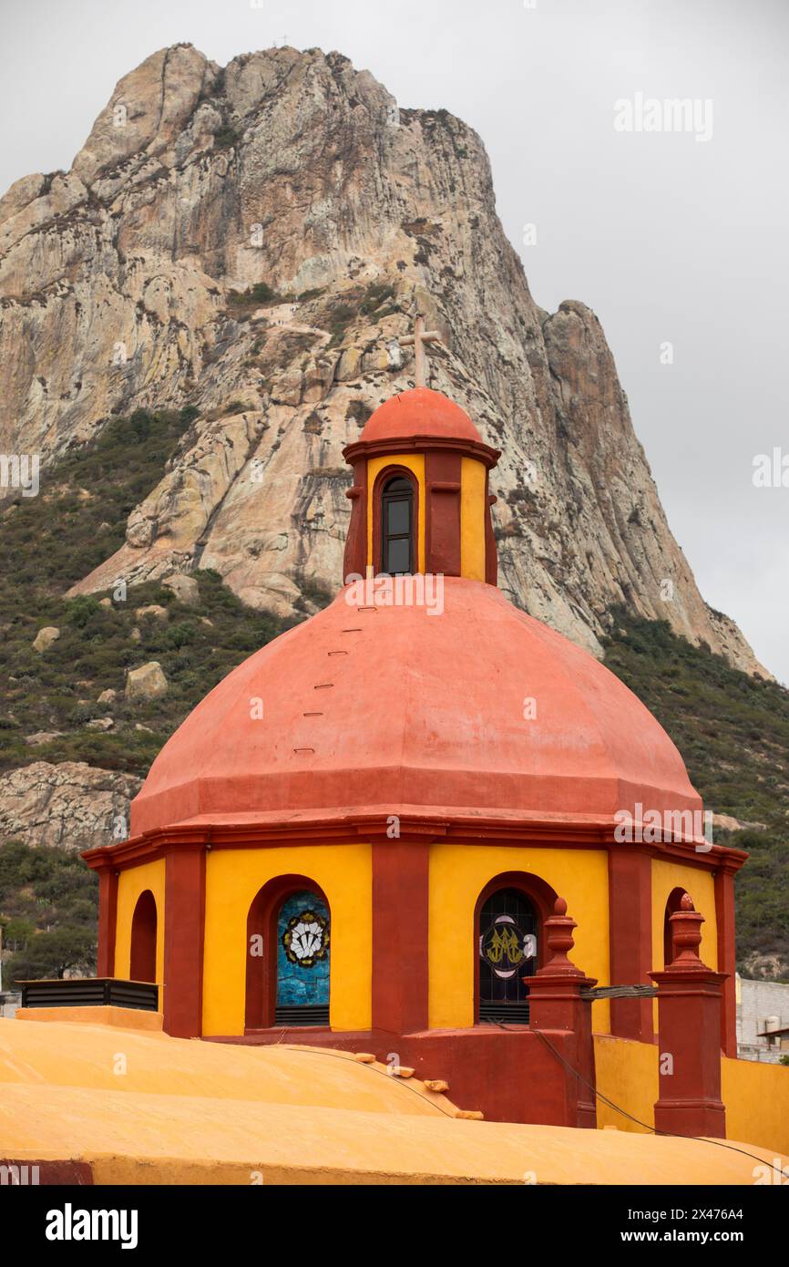 Bernal Mexico 14Alongside colonial architecture, morning fog envelopes ...