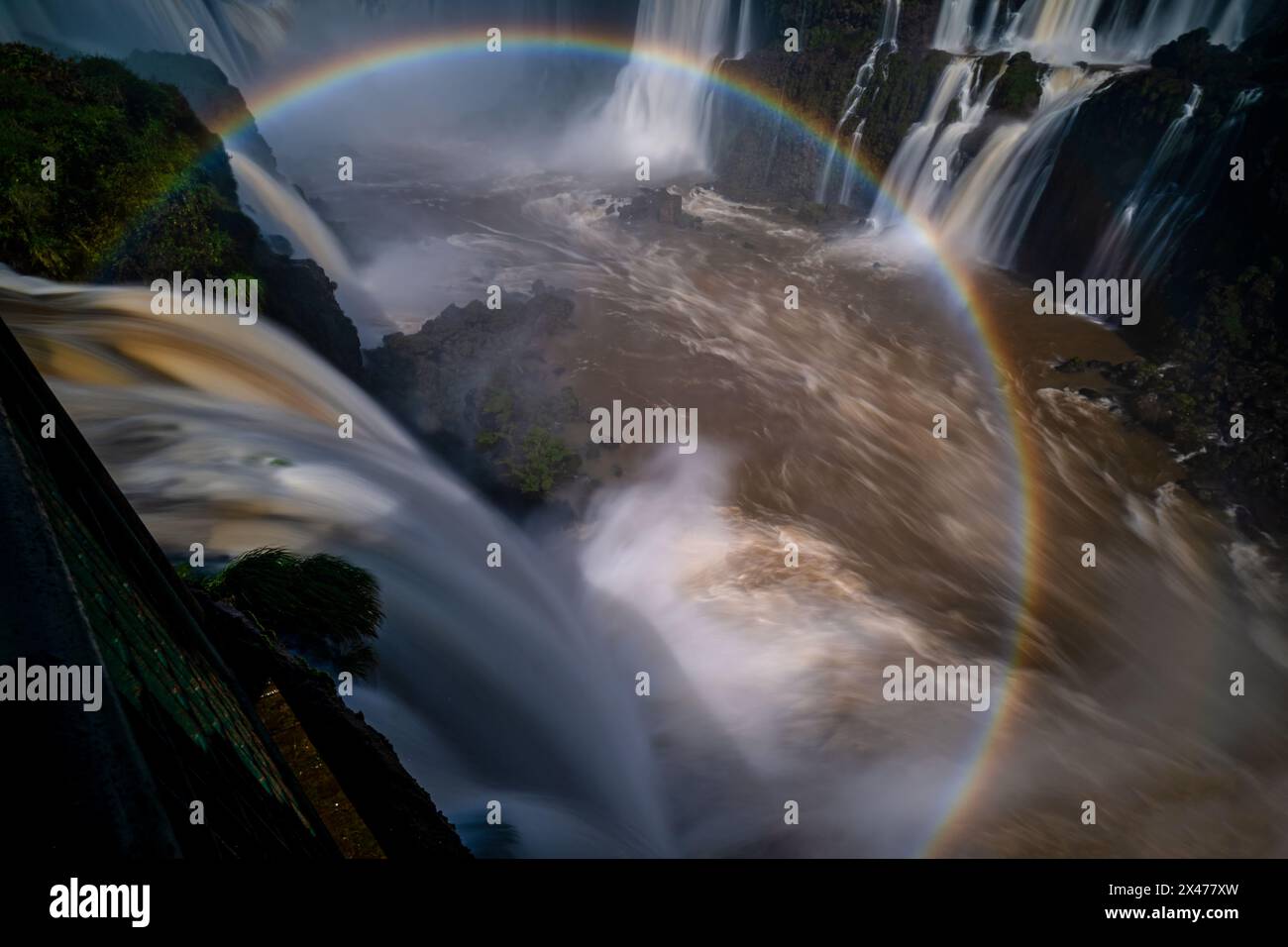 The Devils Throat (or, Garganta del Diablo) is a U-shaped cliff ...