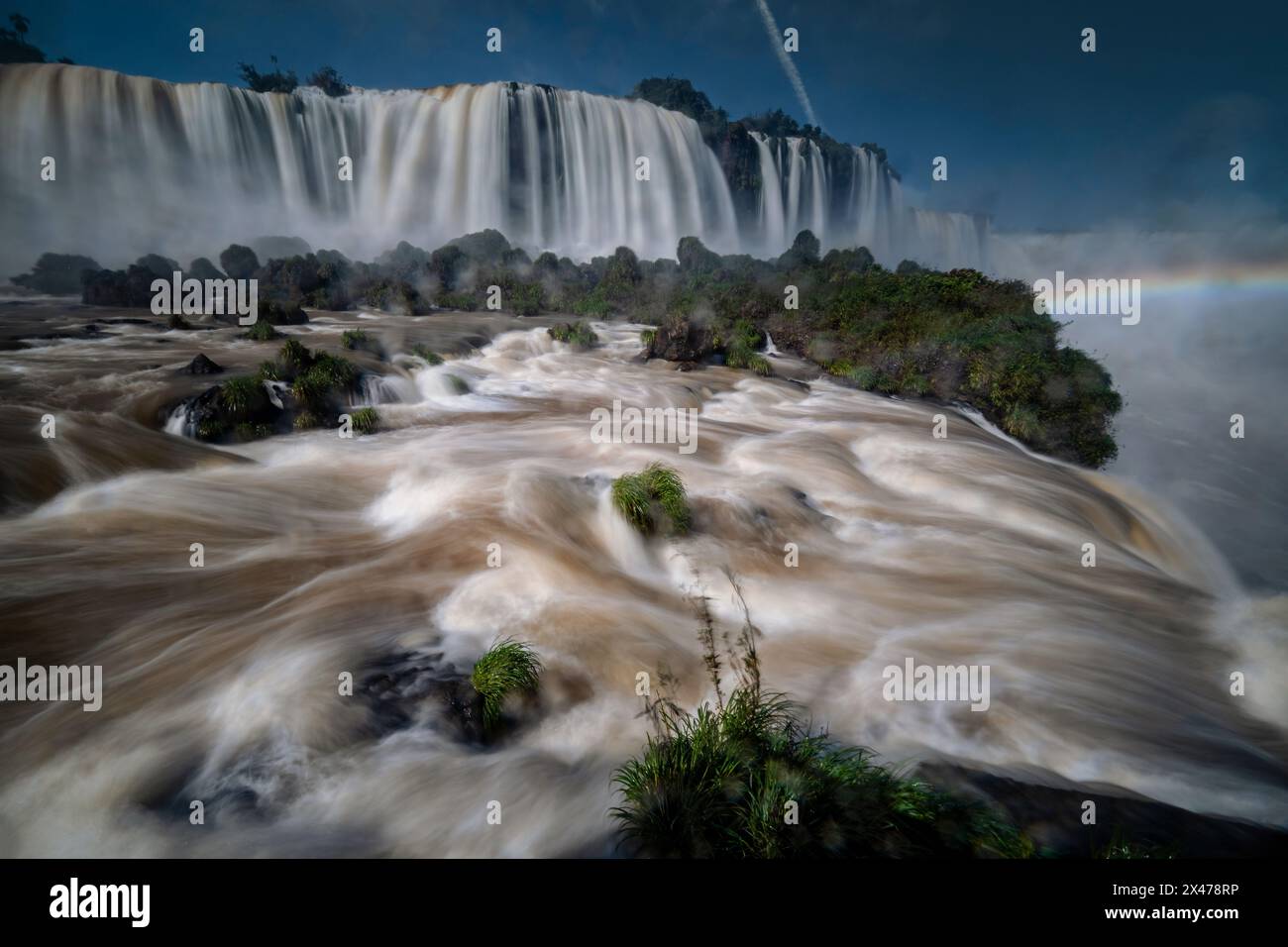 The Devils Throat (or, Garganta del Diablo) is a U-shaped cliff ...