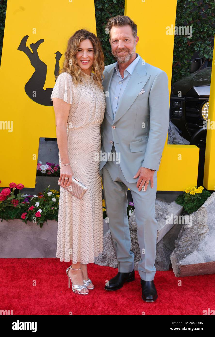 Hollywood, Ca. 30th Apr, 2024. Kelly McCormick and David Leitch at the ...