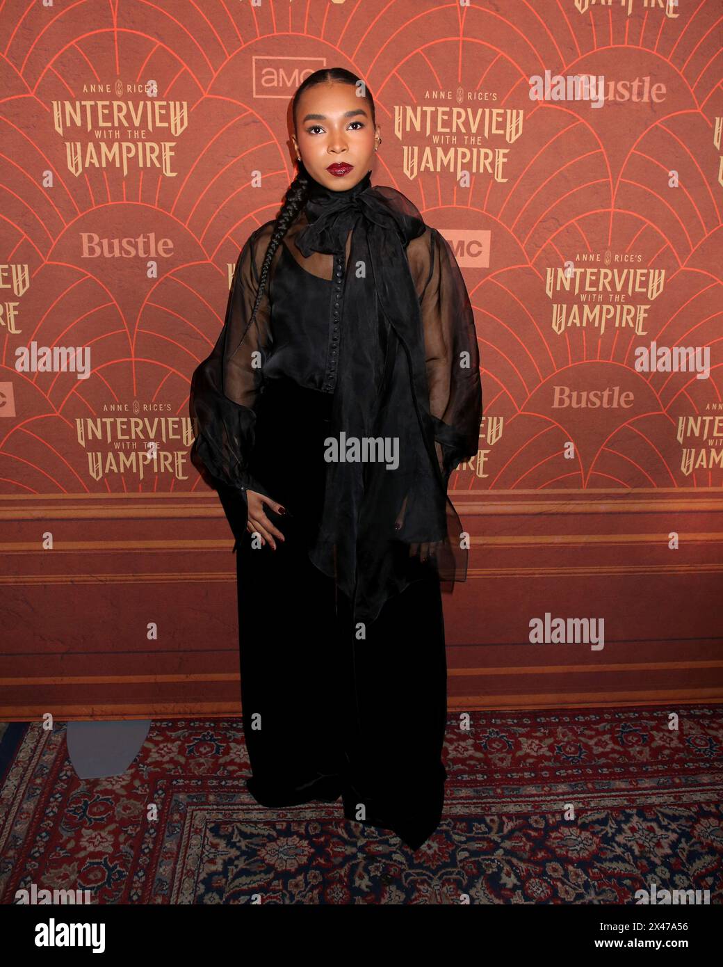 New York City, USA. 30th Apr, 2024. Delainey Hayles attending 'Anne ...