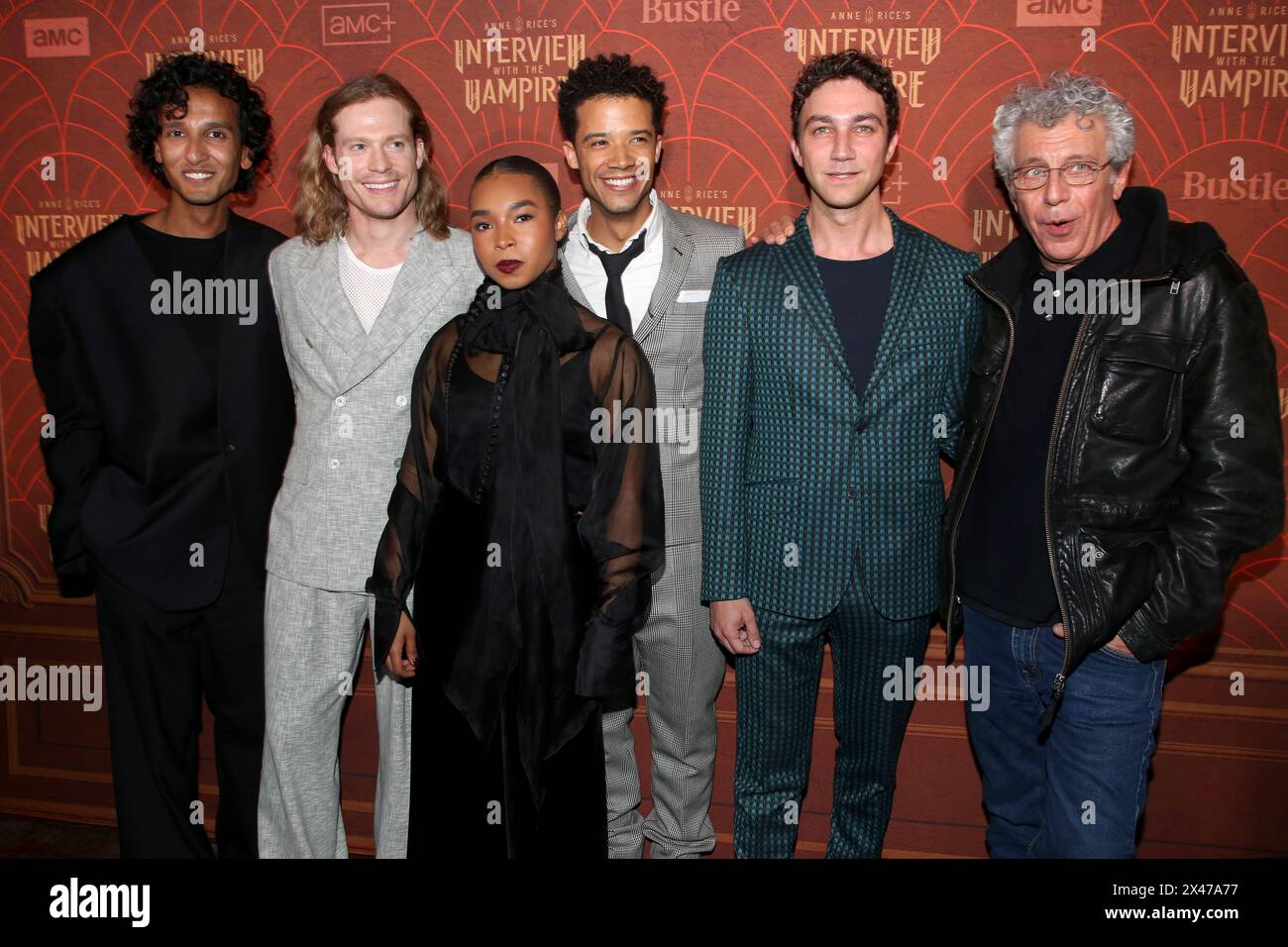 New York City, USA. 30th Apr, 2024. Assad Zaman, Sam Reid, Delainey ...